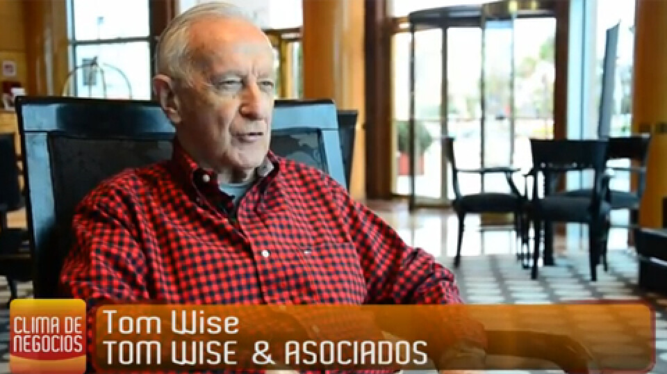Tom Wise y el ánimo emprendedor hoy