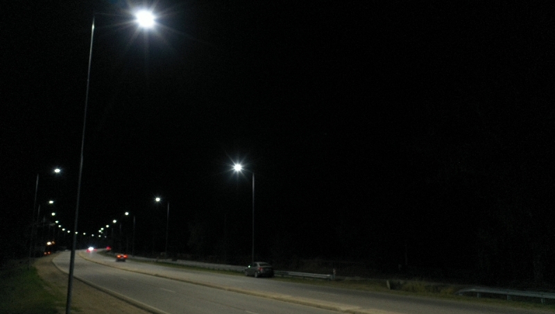 Vas de Almafuerte a Río Tercero por la ruta 6 ahora (más iluminado)