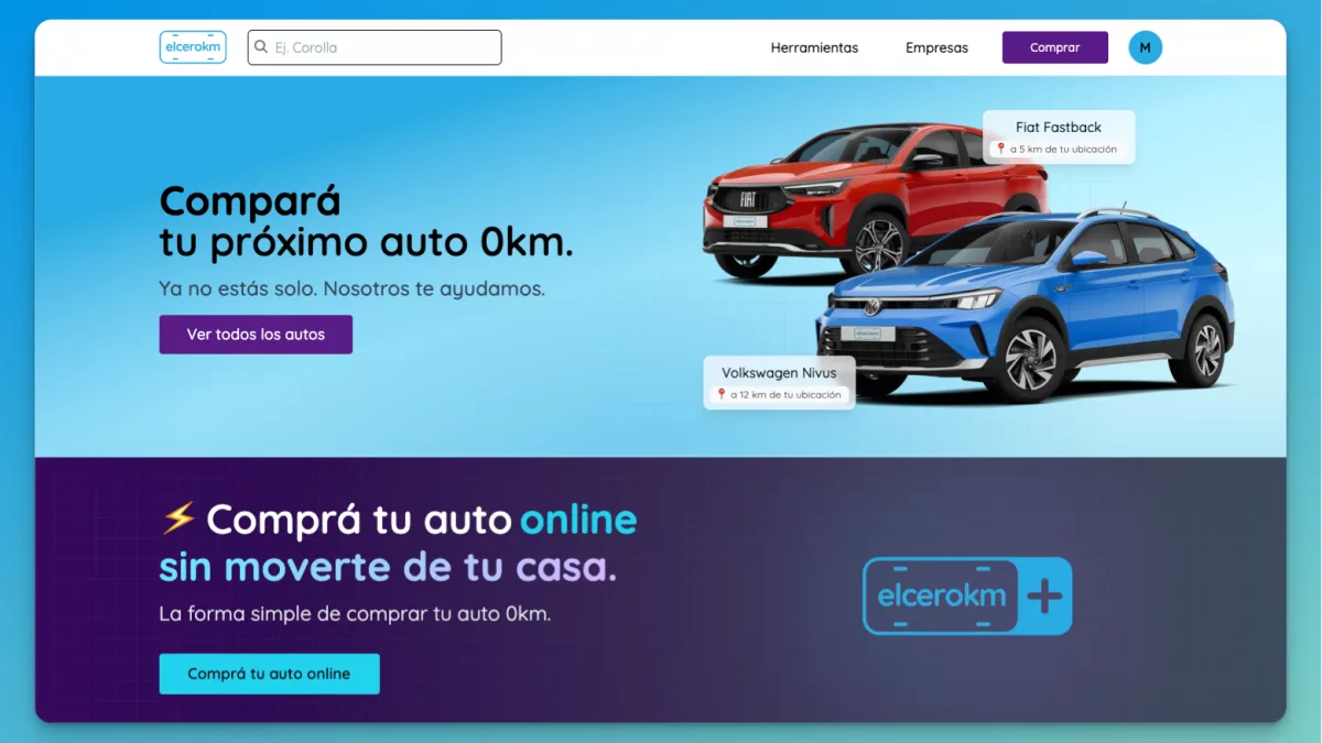 Tu auto nuevo desde el sillón de tu casa, así funciona El Cero KM: una ...