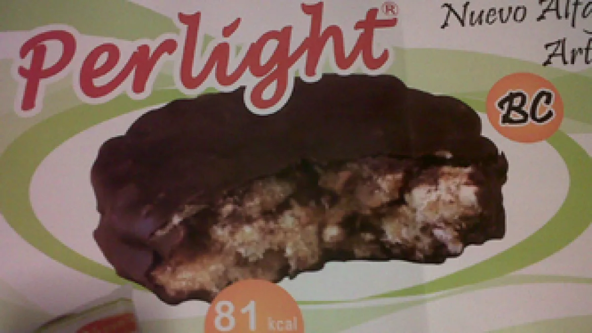 Los alfajores de cereal de Perlight: alfajores light... pero a medias